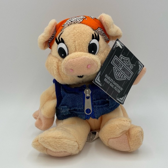 Harley-Davidson | Toys | Harley Davidson Punky Pig Hog Plush Stuffed ...